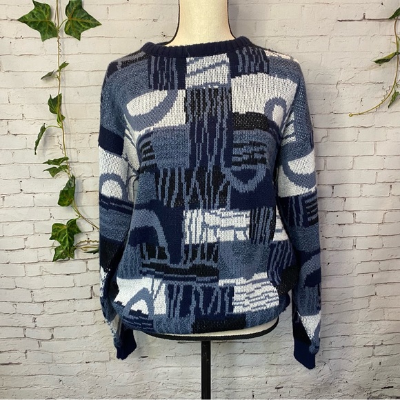 Tag | Sweaters | Protege By Tag Sweater Vintage Large Coogi Style Knit ...